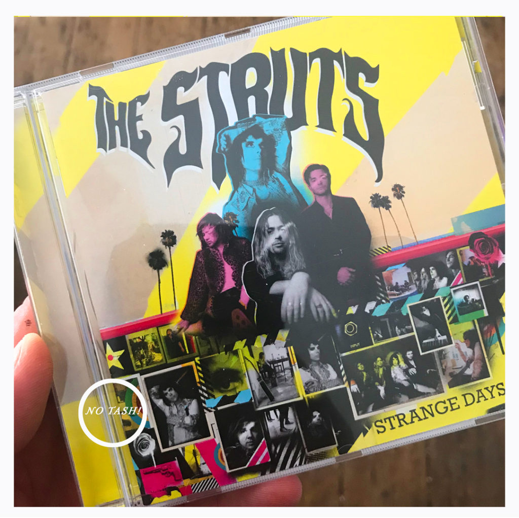 The Struts - Strange Days album cover - Tim Marrs