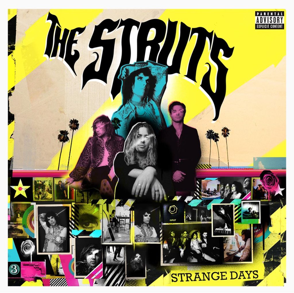 The Struts - Strange Days album cover - Tim Marrs