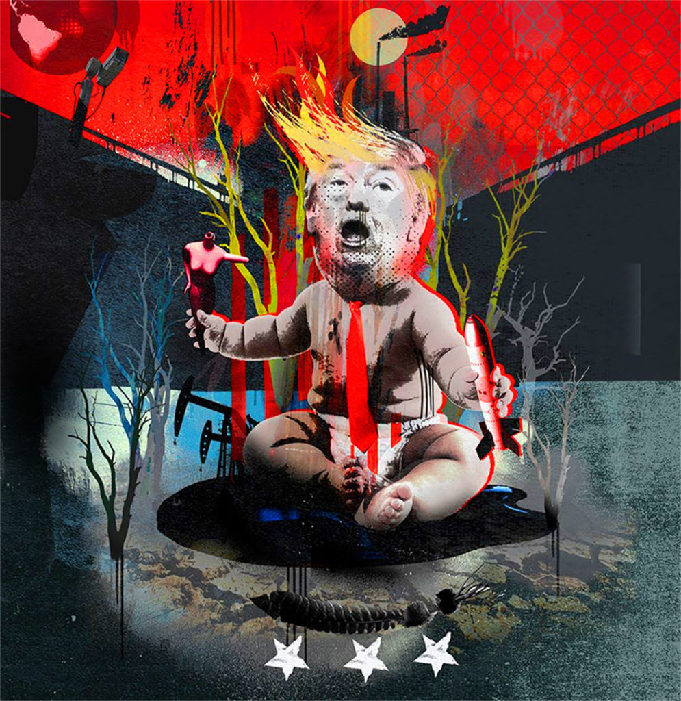 TRUMP BABY - ARTSCUM MAGAZINE - Tim Marrs